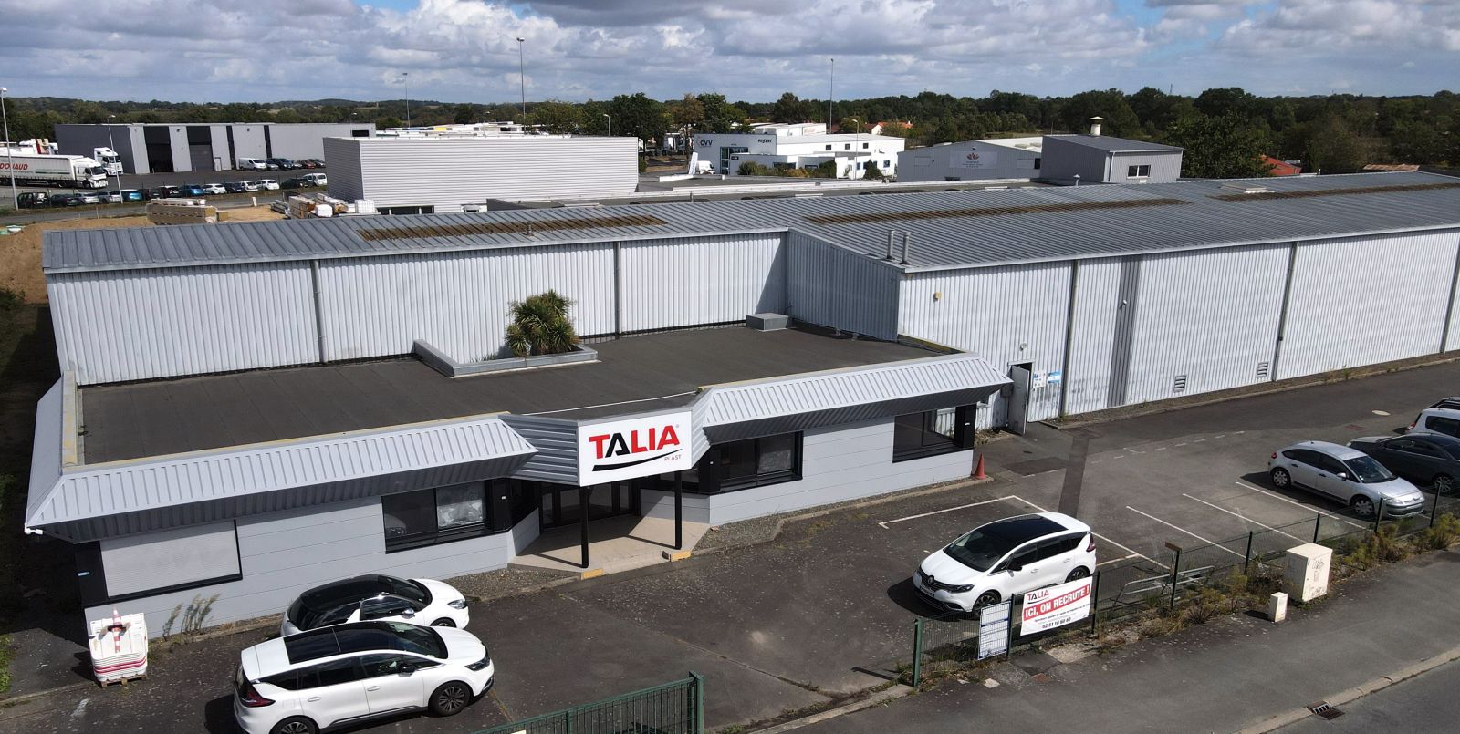 Plan d'accès Site U3 Gétigné - Taliaplast