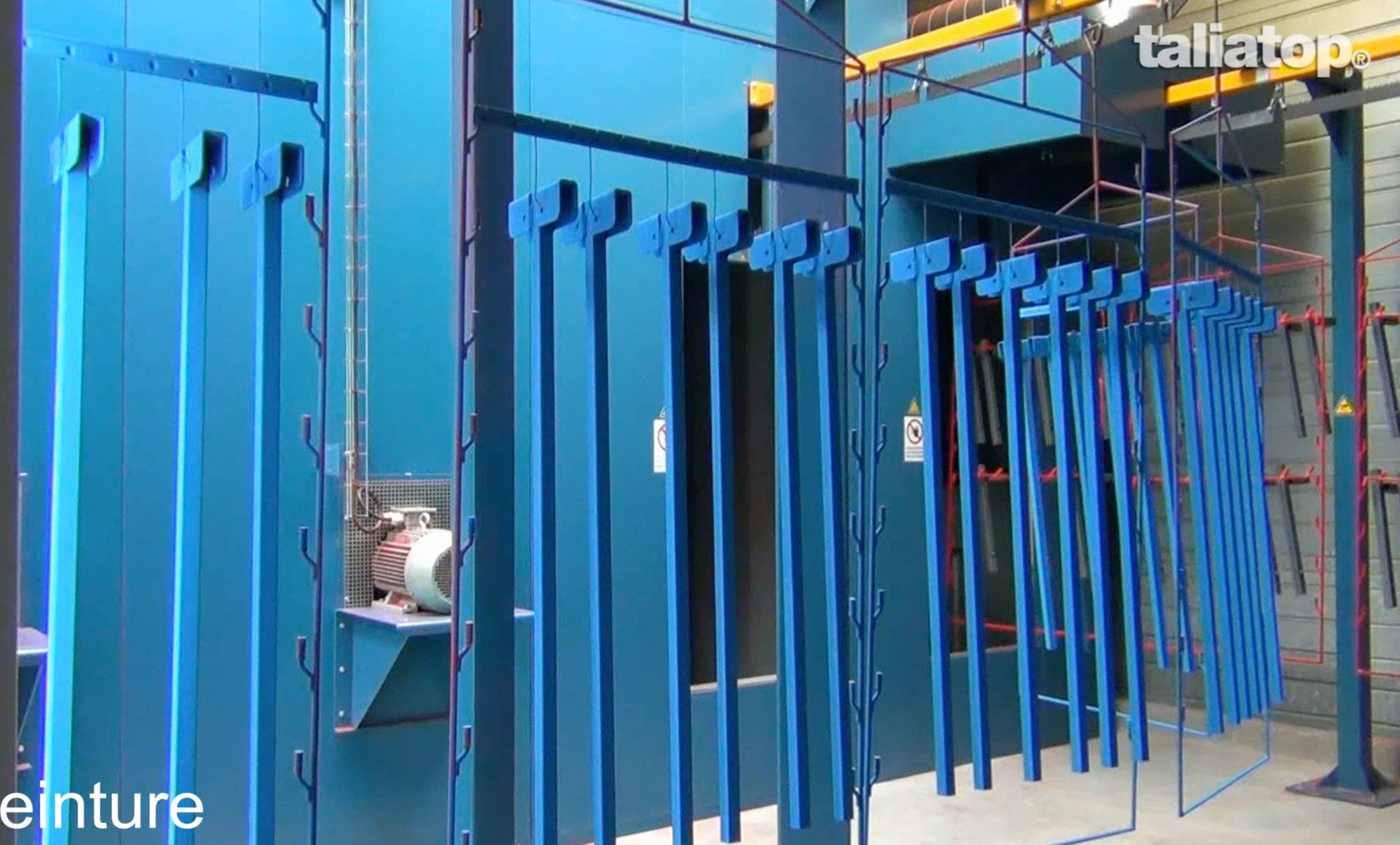 Peinture par poudrage - Taliaplast